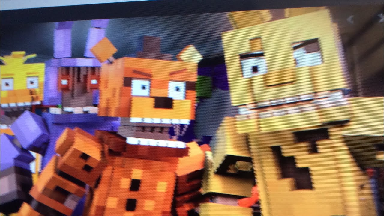 Reacting To Follow Me Fnaf Minecraft Song Youtube
