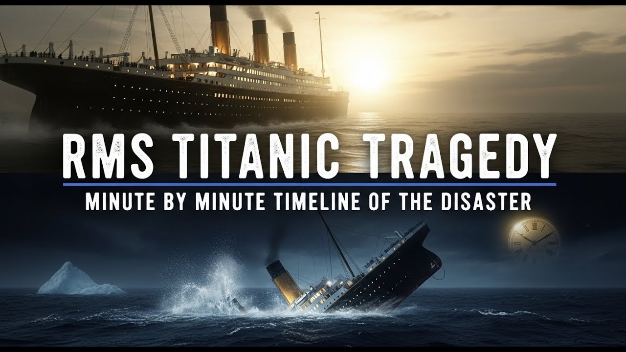 RMS Titanic Tragedy: Minute by Minute Timeline of the Disaster - YouTube