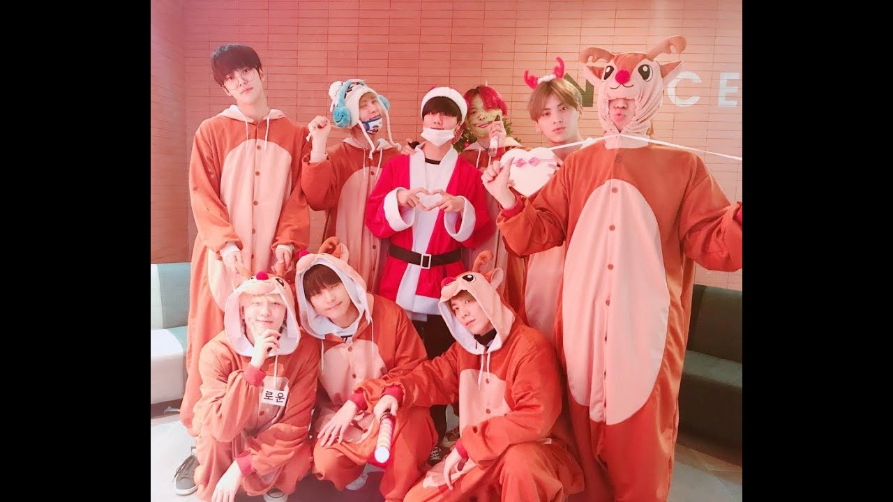 171225 (ENG) SF9 Santa Claus Family 9 - YouTube