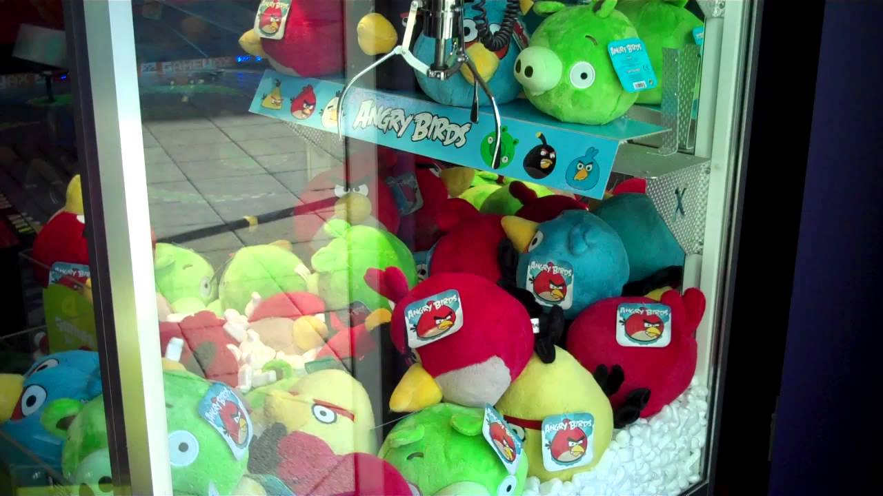 Angry Birds Claw Machine Win - YouTube