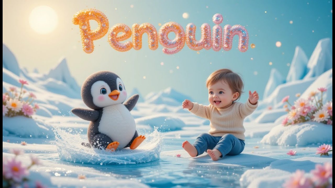 Penguin Counting Song | Learn Numbers 1 to 10 with Penguins for Kids ...