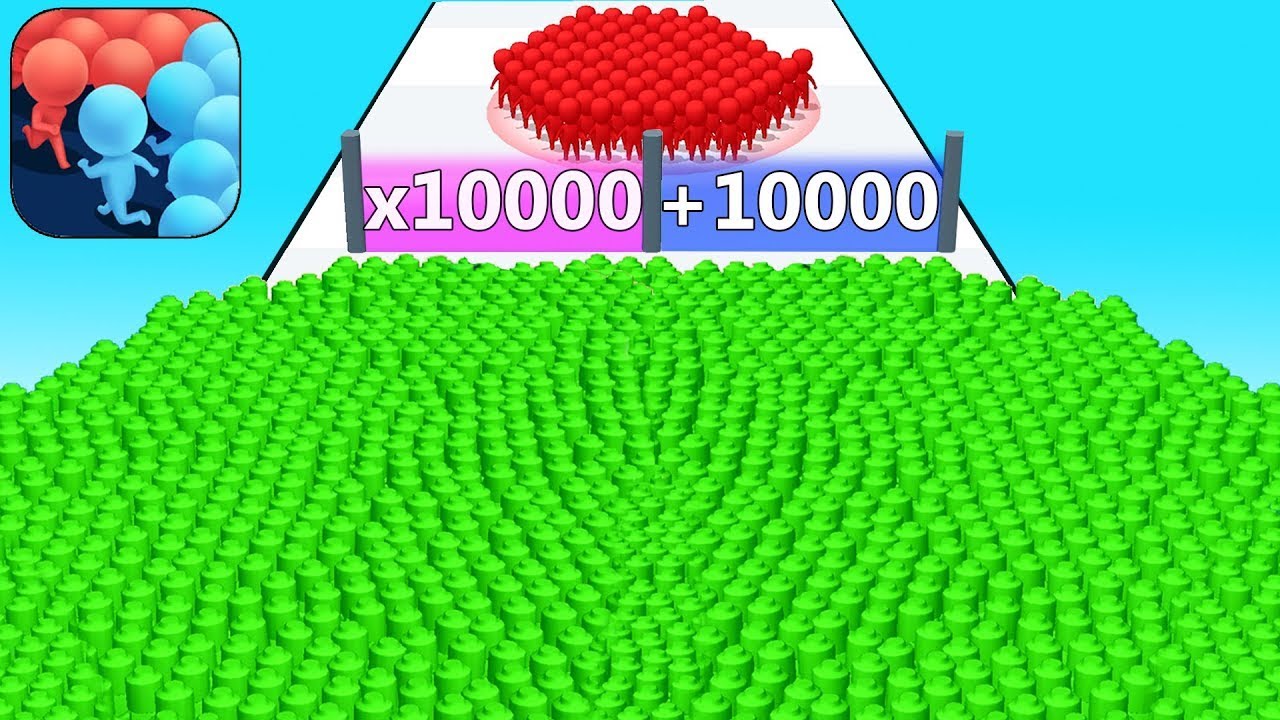 Satisfying Mobile Games UP LEVEL Playing 9999 Tiktok Video - Number ...