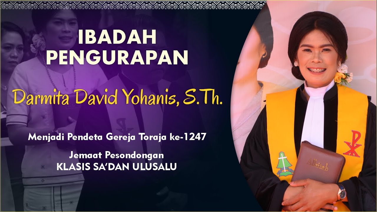 #Part_02 Ibadah Pengurapan Darmita David Yohanis, S.Th Menjadi Pendeta ...