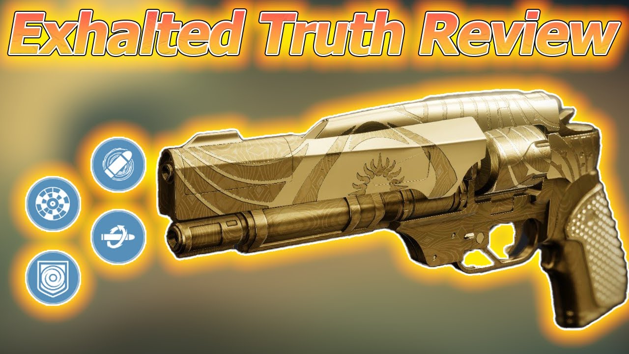 Exalted Truth Trials Hand Cannon Review (God Rolls) | Destiny 2 Season ...