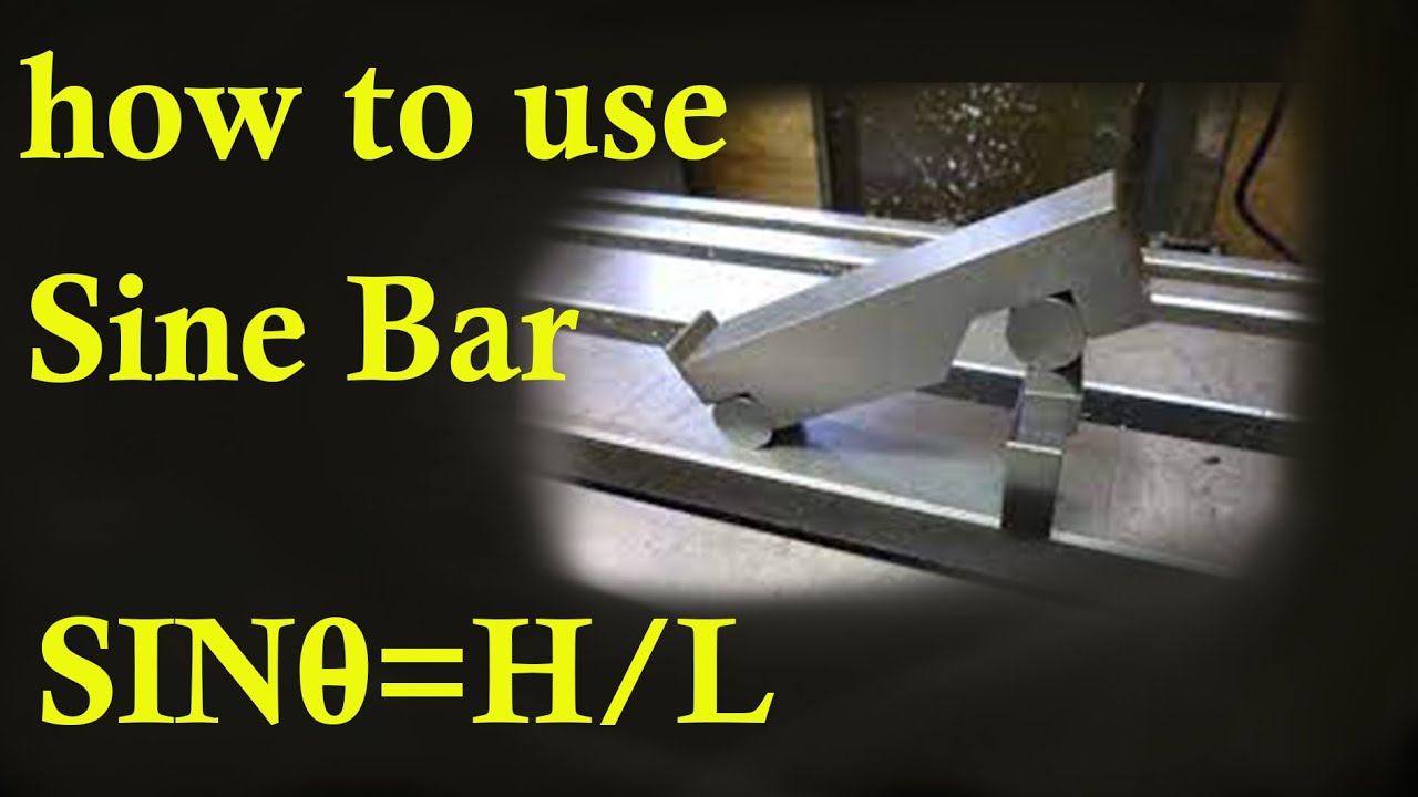 How to use Sine Bar - YouTube