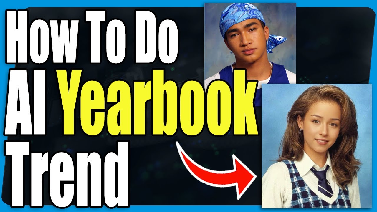 How To Make AI Yearbook Trend For Free - Full Guide - YouTube