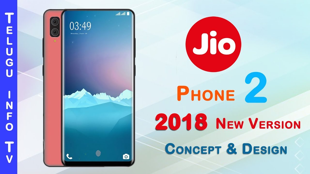 Jio Phone 2 Concept & Design - 35MP Camera, 8GB RAM, Super AMOLED ...