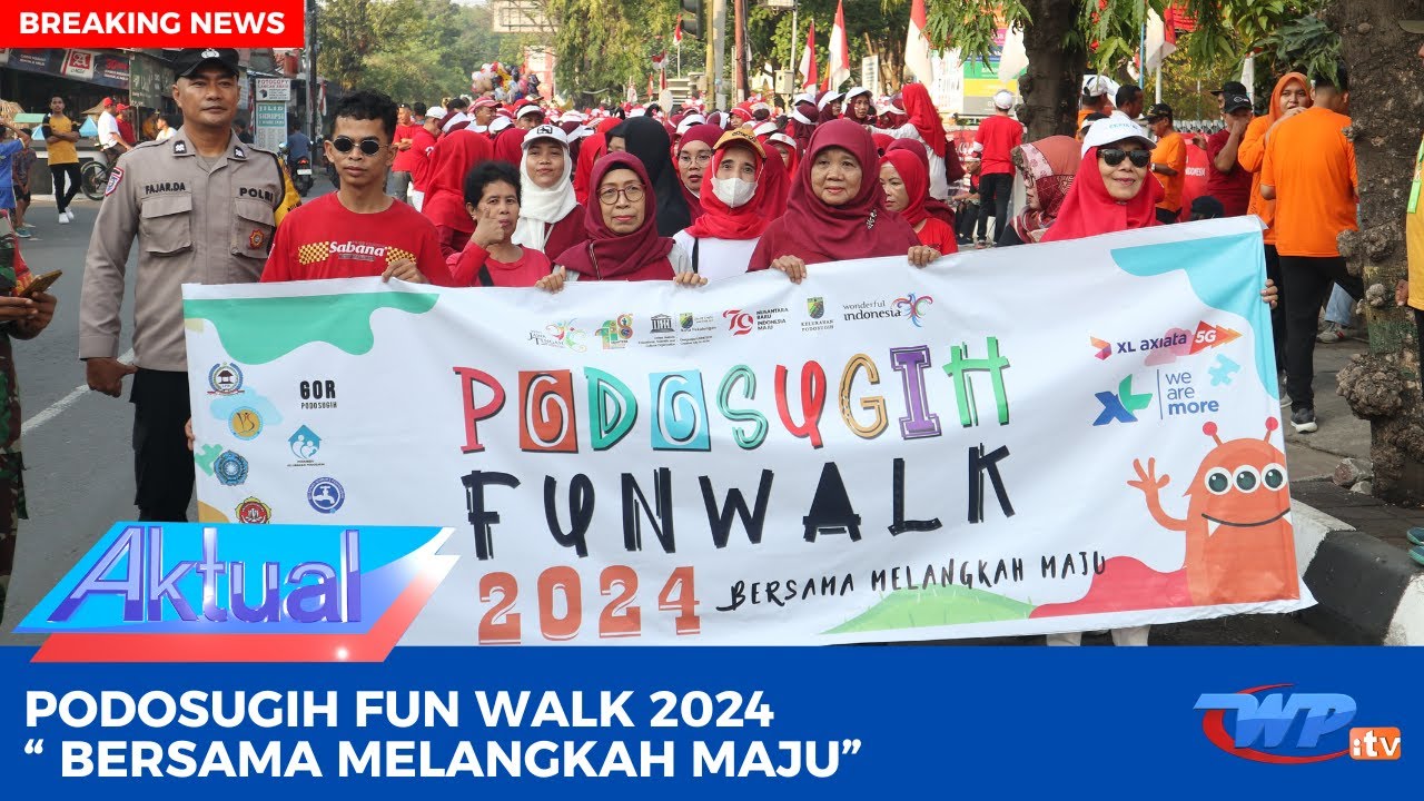 Podosugih Fun Walk 2024 " Bersama Melangkah Maju " - YouTube