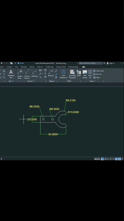 AutoCAD 2D practice drawing in Tamil #minecraft #cad #tutorial #autocad ...