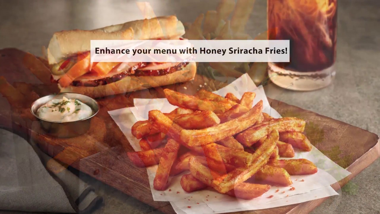 Honey Sriracha Fries - YouTube
