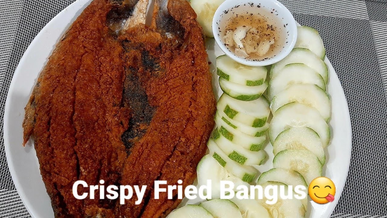 Crispy Fried Bangus/Pritong Daing na Bangus - YouTube