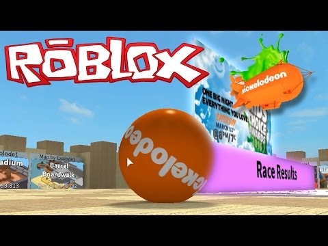 GET THE NICKELODEON BLIMP! | Roblox Super Blocky Ball