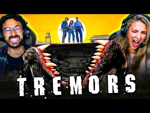TREMORS (1990) IS A MONSTROUSLY GOOD TIME!! MOVIE REACTION!! Kevin Bacon | Reba McEntire | Graboids