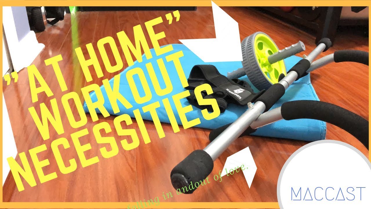 AT HOME WORKOUT SET UP - YouTube