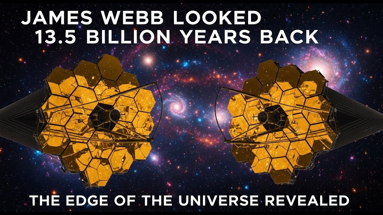 James Webb Looked 13.5 Billion Years Back What It Found Is Shocking ...
