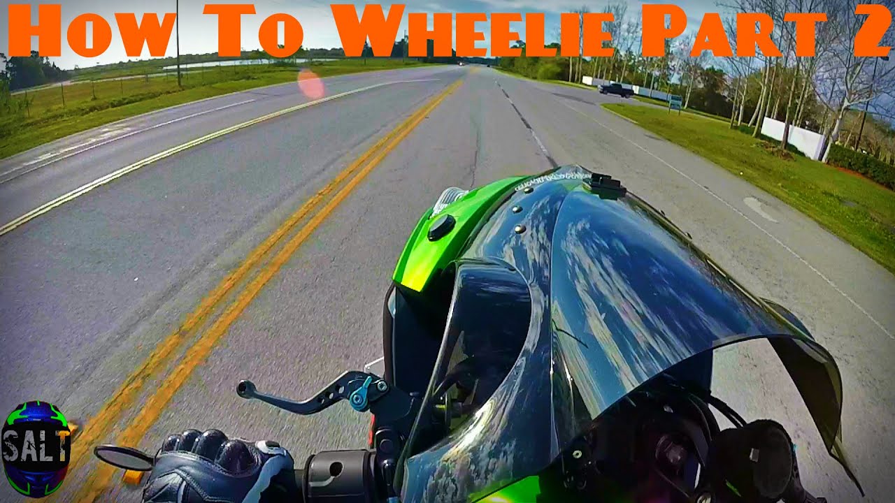 How to Wheelie a Motorcycle: Part 2 - Balance Point - YouTube