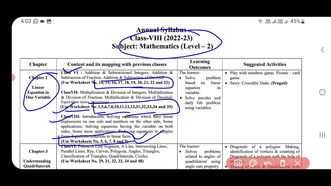 🔥class 8 maths mid term syllabus 2023🔥कक्षा 8 गणित सिलेबस 2023 finally ...