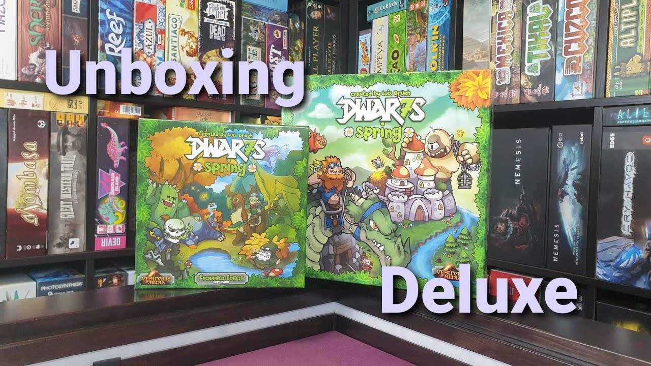 DWAR7S SPRING - Unboxing Deluxe - YouTube