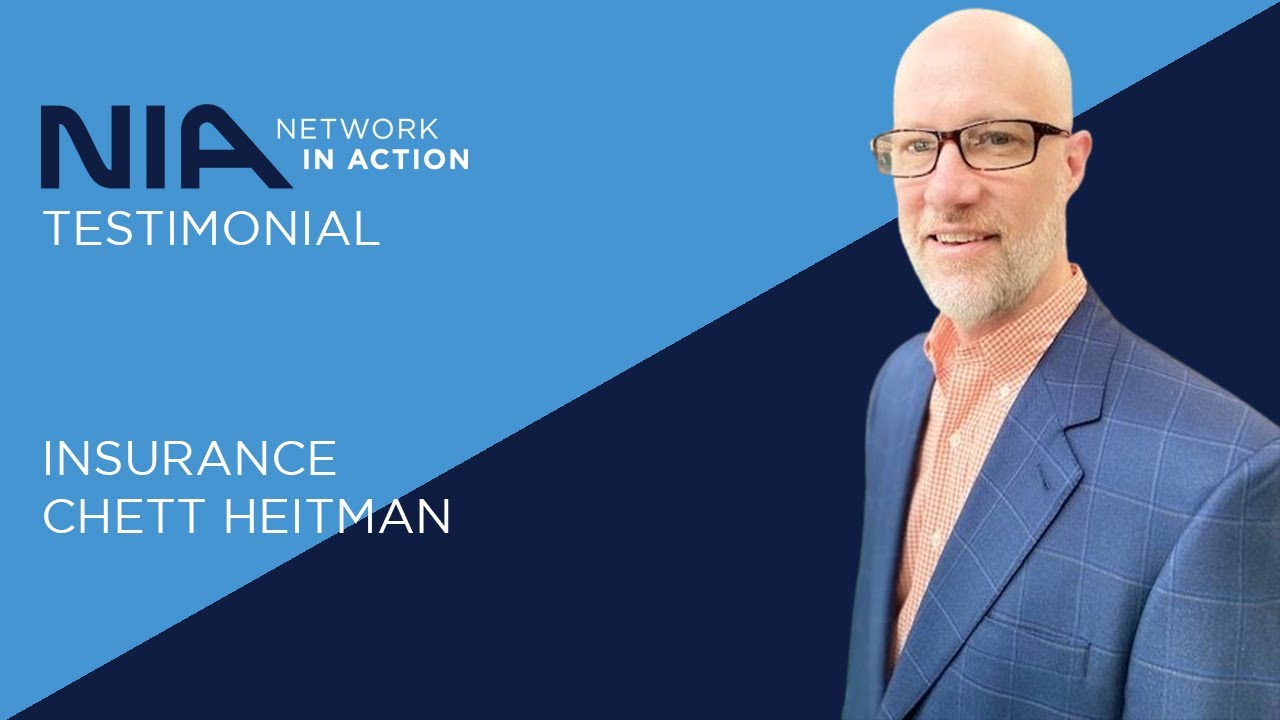 Insurance - Chett Heitman | NIA Testimonial - YouTube