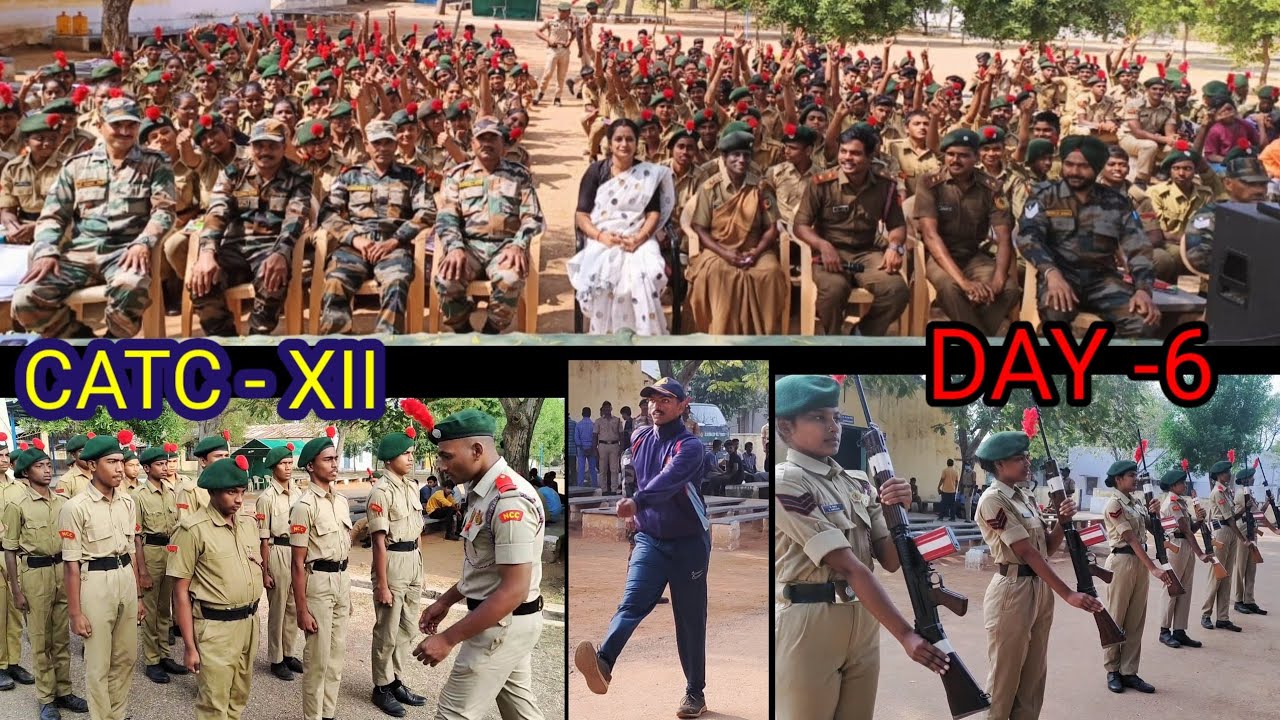 CATC -XII Day - 6 Sweet Memories ##ncccamp #ncc #ncc_army - YouTube