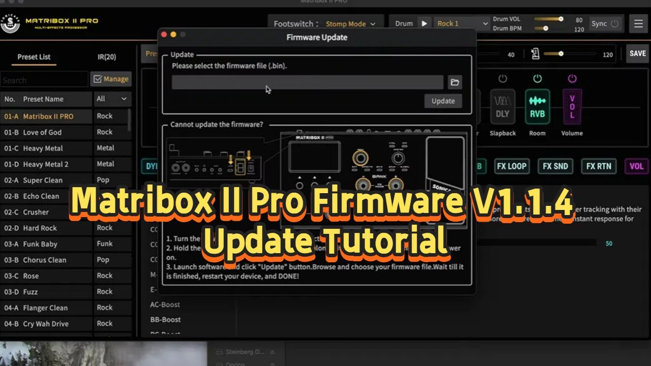 Sonicake Matribox II Pro Firmware V1.1.4 Update Tutorial - YouTube