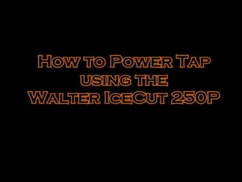 Power Tapping w/ Walter IceCut 250P Mag-Base Drill - YouTube