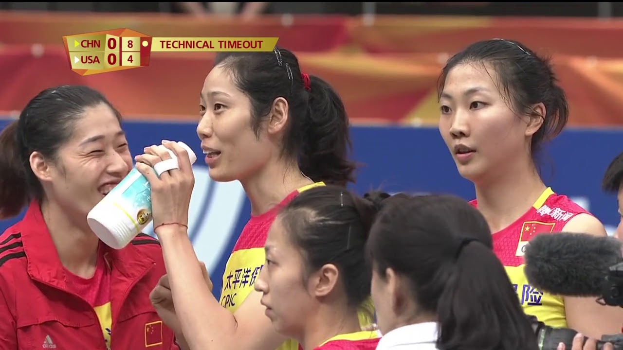 20181010 中国 vs 美国（腾讯体育）｜Second round Pool F China vs USA（Tencent） - YouTube