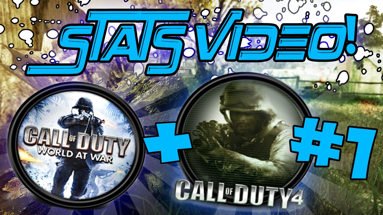 Call Of Duty Stats!!!!! - Call Of Duty 4 and World at War! EP#1 - YouTube