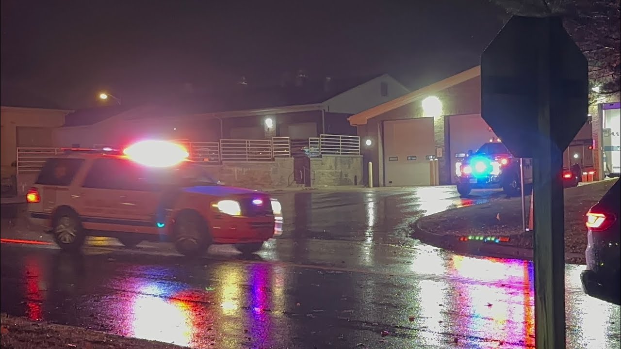 Holmdel First Aid Squad 1855 + Ambulance 1856 Responding - YouTube