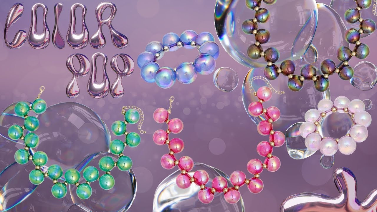 Color Pop Bubble Ball Necklaces: Top Picks from PinktownUSA! - YouTube
