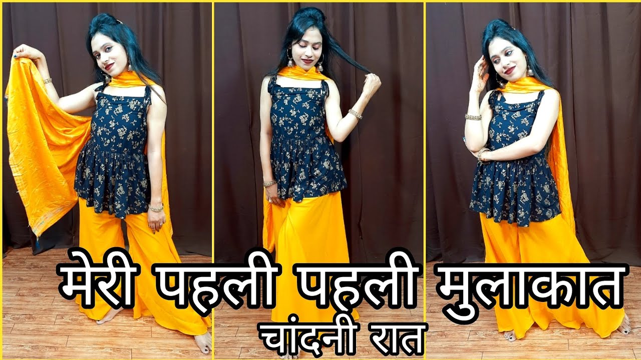 Meri Pehli Pehli thi Mulakat Chandani Raat Dance Video|Dil ki Dhadkan ...