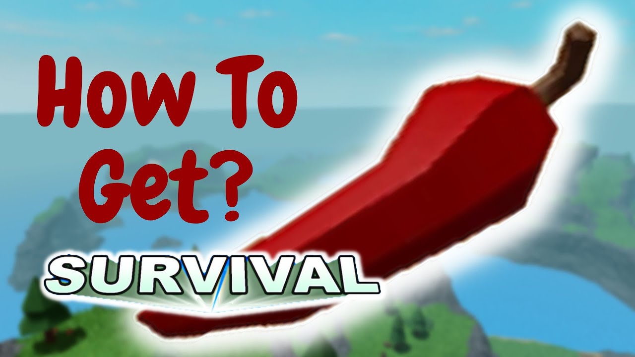 How To Get Pepper? | Roblox The Survival Game - YouTube