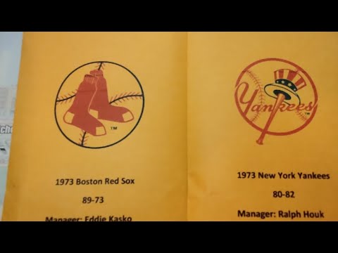 Strat-O-Matic 1973 NBC GOW Boston @ New York - YouTube