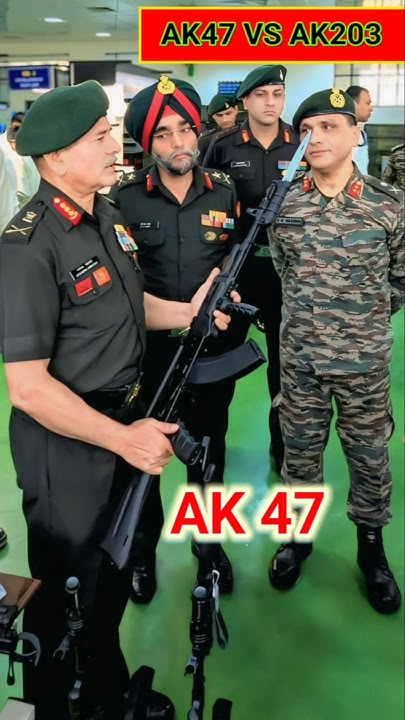 आ गया आ ग🤨 AK-47 VS AK 203 rifle#shorts #shorts video#short story#AK 47#AK 203#army#defence ...