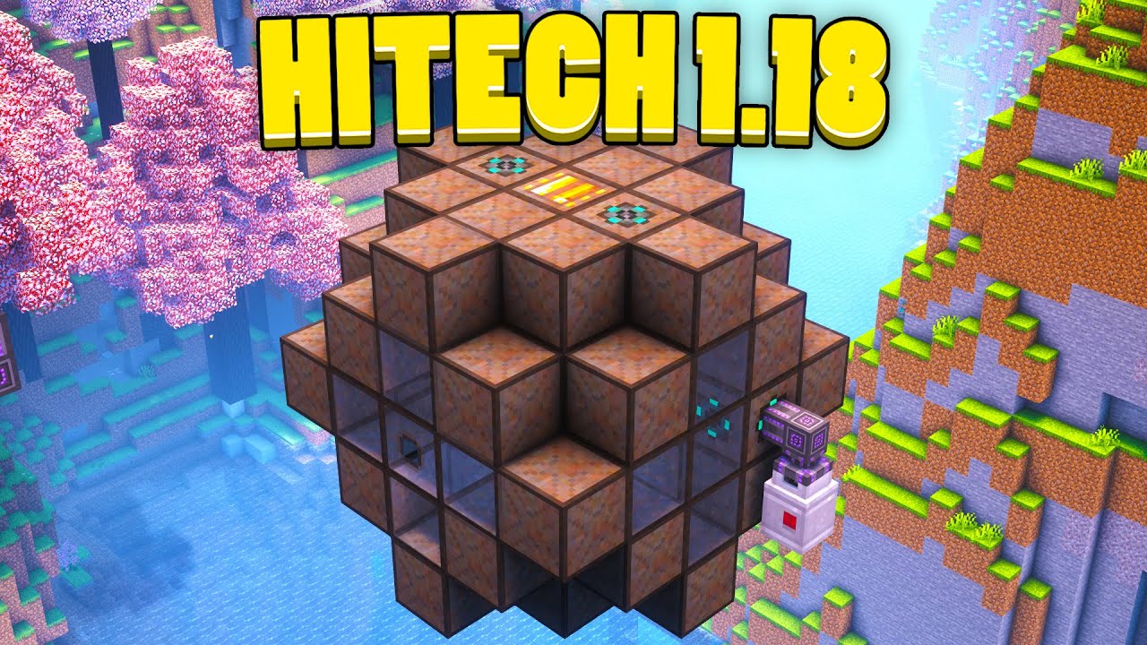 Я ЗАПУСТИЛ ТЕРМОЯДЕРНЫЙ РЕАКТОР ИЗ MEKANISM #19 McSkill HiTech 1.18.2 МАЙНКРАФТ СЕРВЕР С МОДАМИ ...