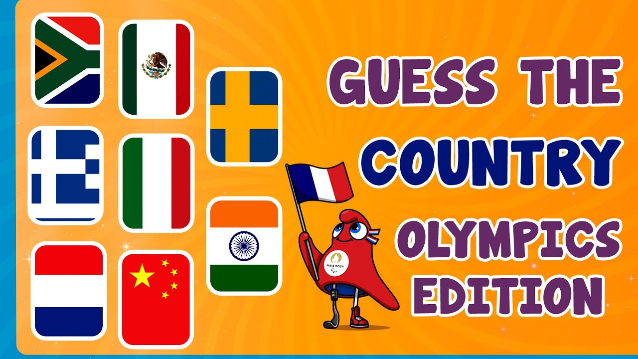 Guess the Country: Olympics 2024 Language Edition - YouTube
