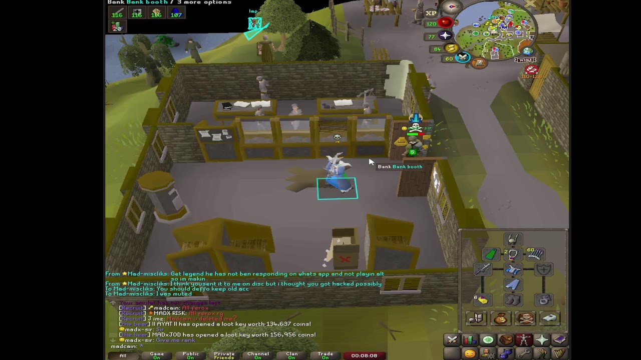 Old School runescape Rank 5 Callisto 142k kills* killing pkers - YouTube