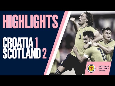 HIGHLIGHTS | Croatia Under-21s 1-2 Scotland Under-21s