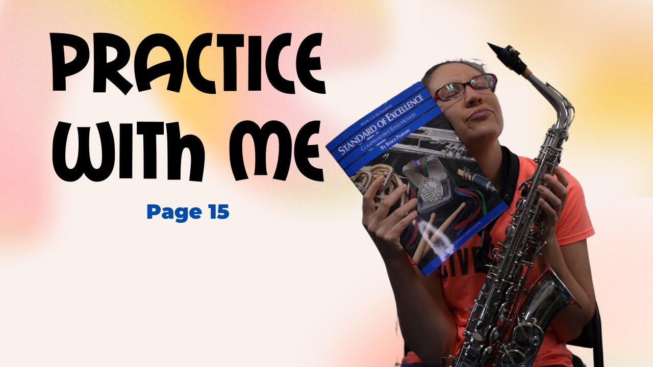 Standard Of Excellence Alto Sax BOOK 2 | Page 15 #68-#72 | Sax Practice ...