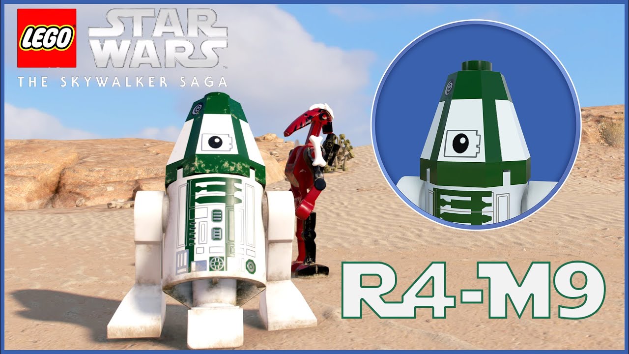 LEGO Star Wars The Skywalker Saga R4-M9 Unlock and Gameplay! - YouTube