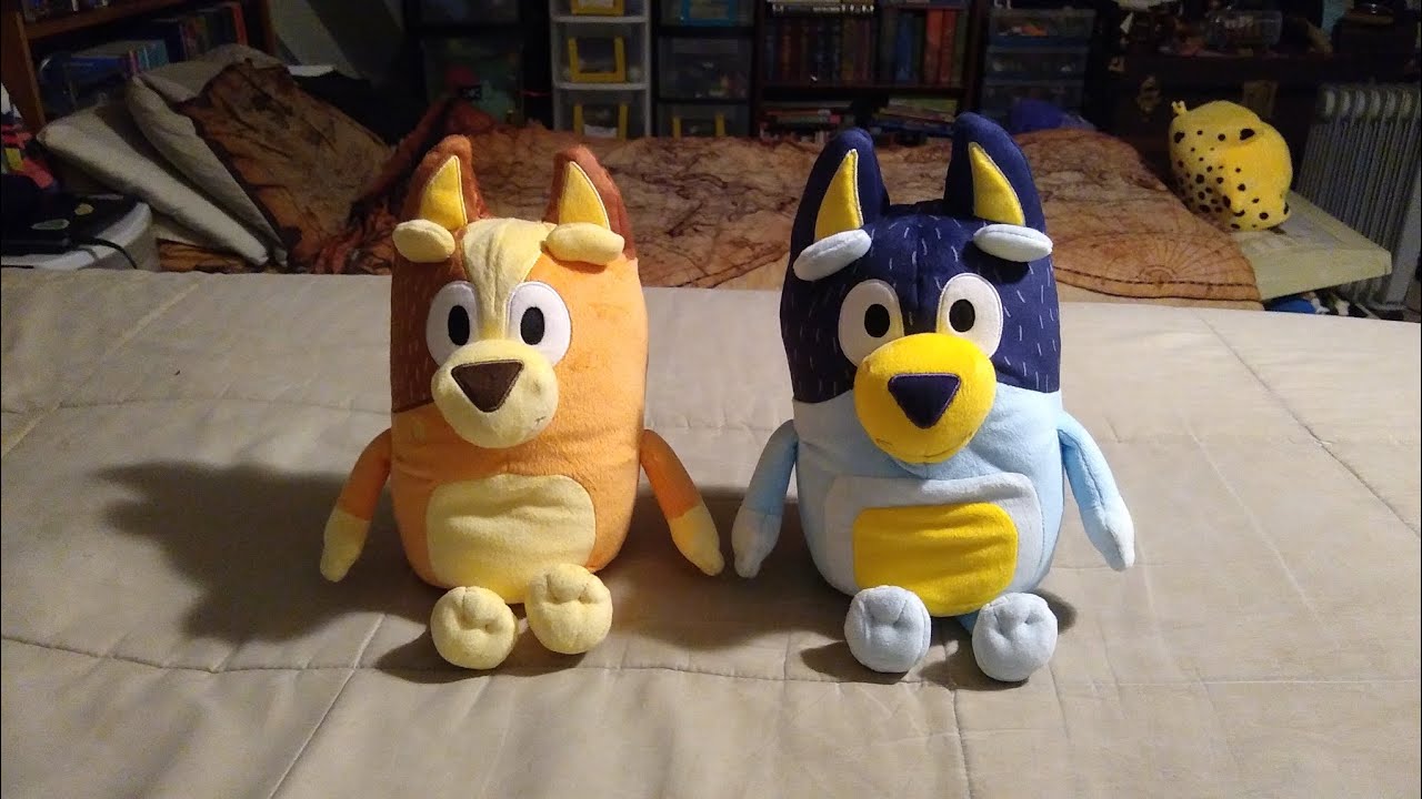 *First Video of 2026* My Talking Bandit and Chilli Plush Toys - YouTube