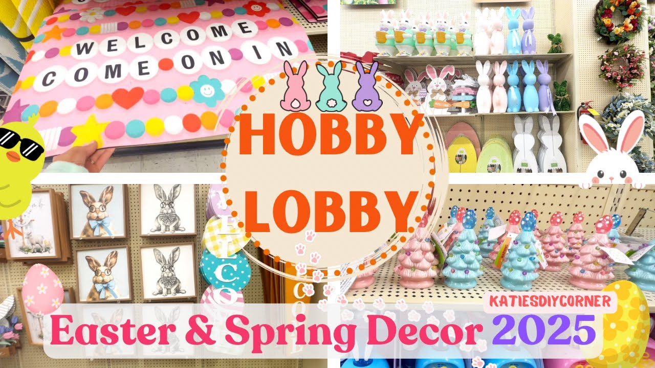 Hop Into Spring: Discover the Best Easter and Spring Decor at Hobby ...