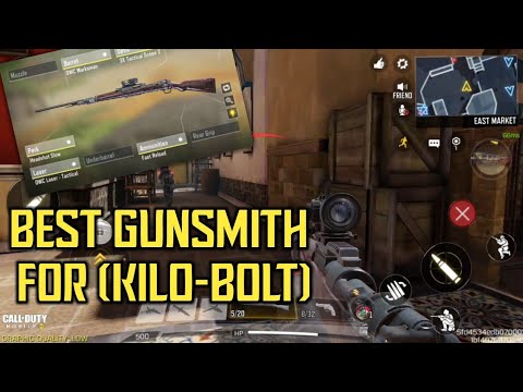 *BEST GUNSMITH FOR (KILO-BOLT) * + GAMEPLAY | CODM SEASON 3 - (COD ...