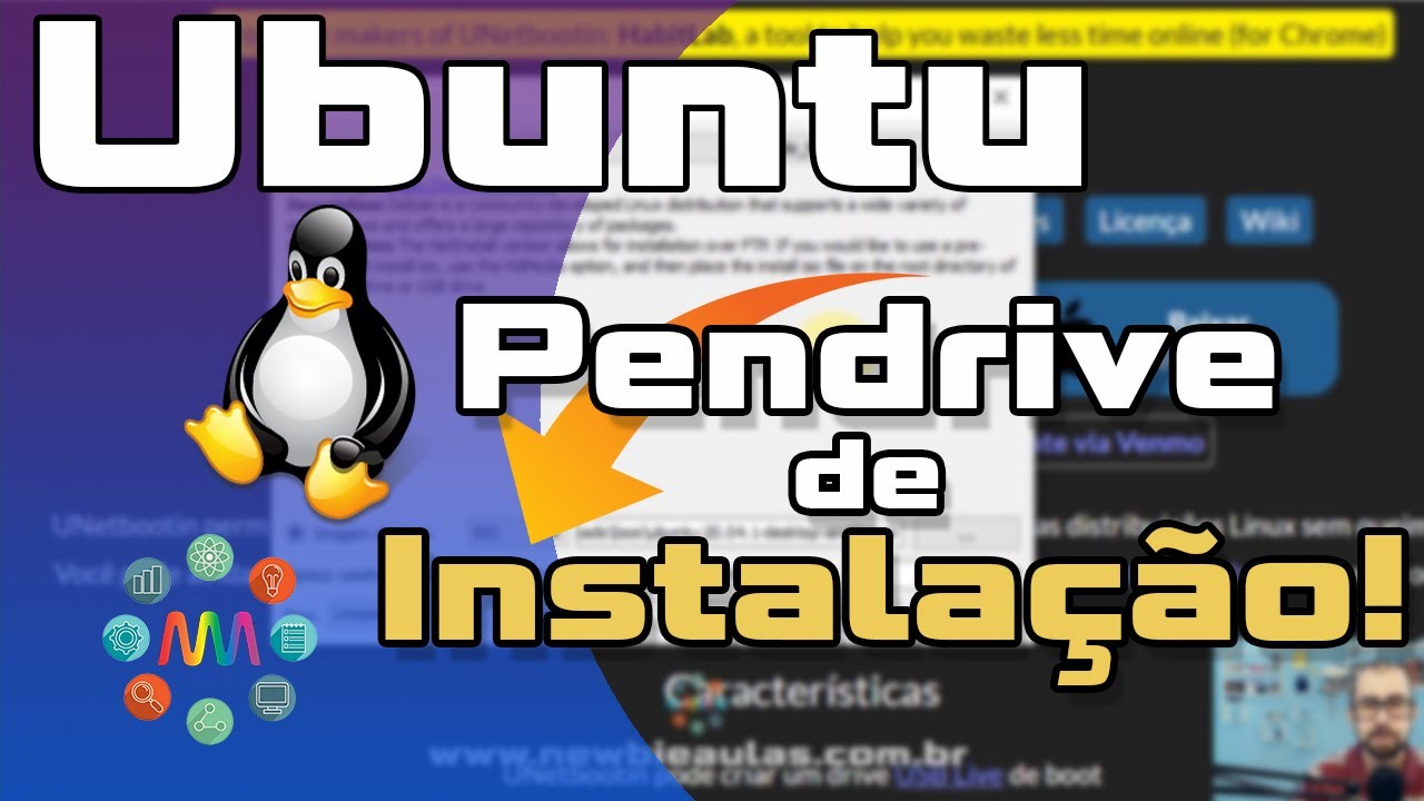 Ubuntu Pendrive de Instalação | Como criar pendrive bootavel ubuntu ...
