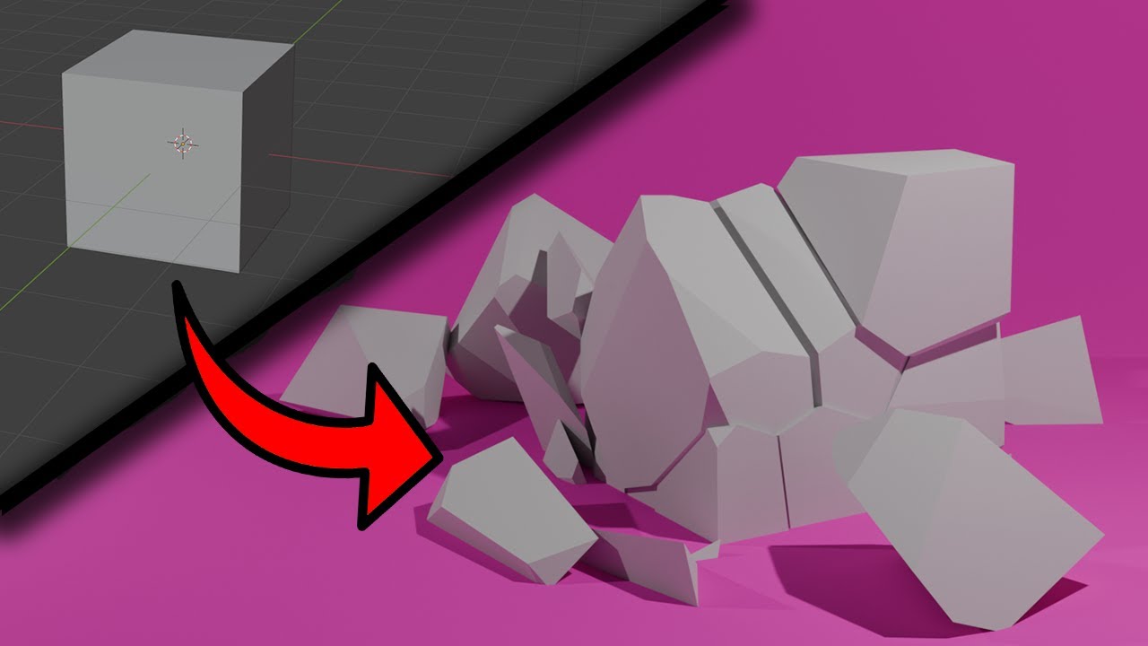 Blender: Destroy Any Object Quickly! - YouTube