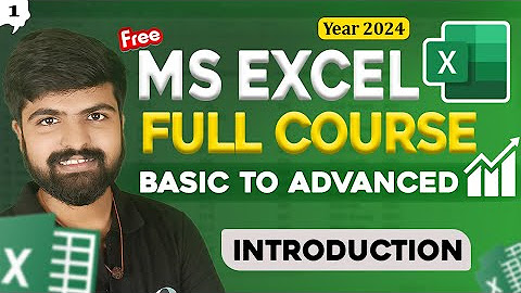MS Excel Full Crash Course 2025 - YouTube