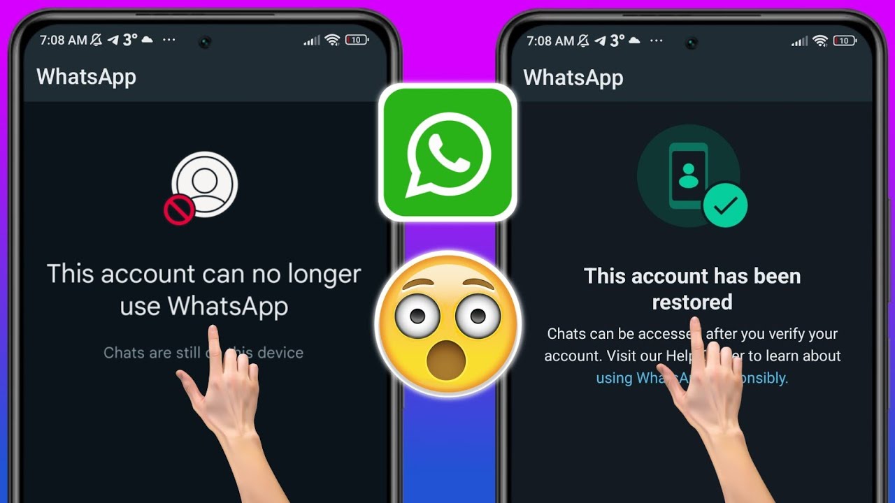 How to Fix This account can no longer use WhatsApp | This account can ...