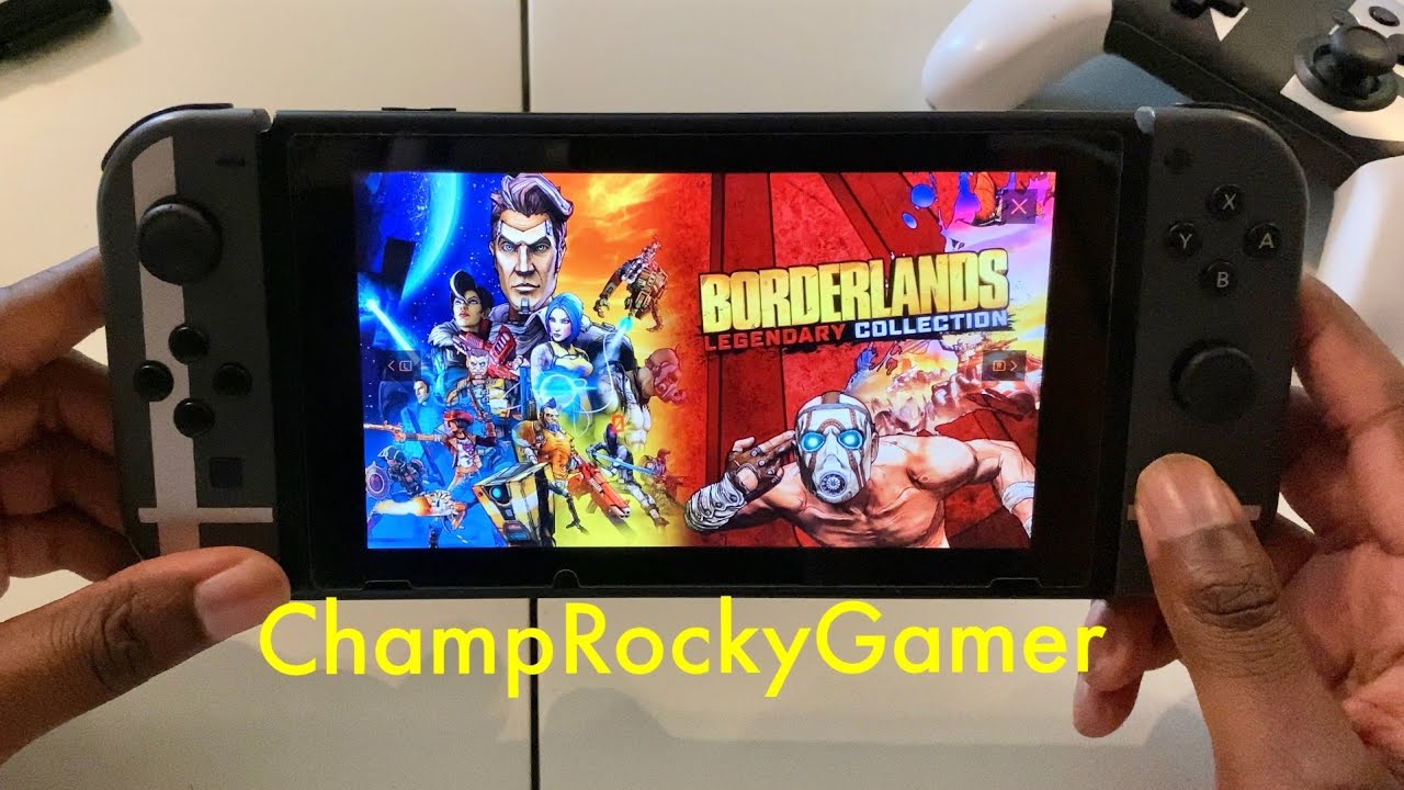 Borderlands Legendary Collection: Nintendo Switch in Handheld Mode ...