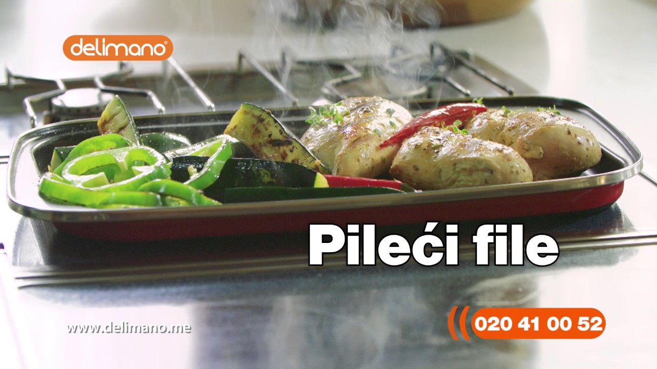 Delimano Stone Legend Grill Master - pekač - YouTube