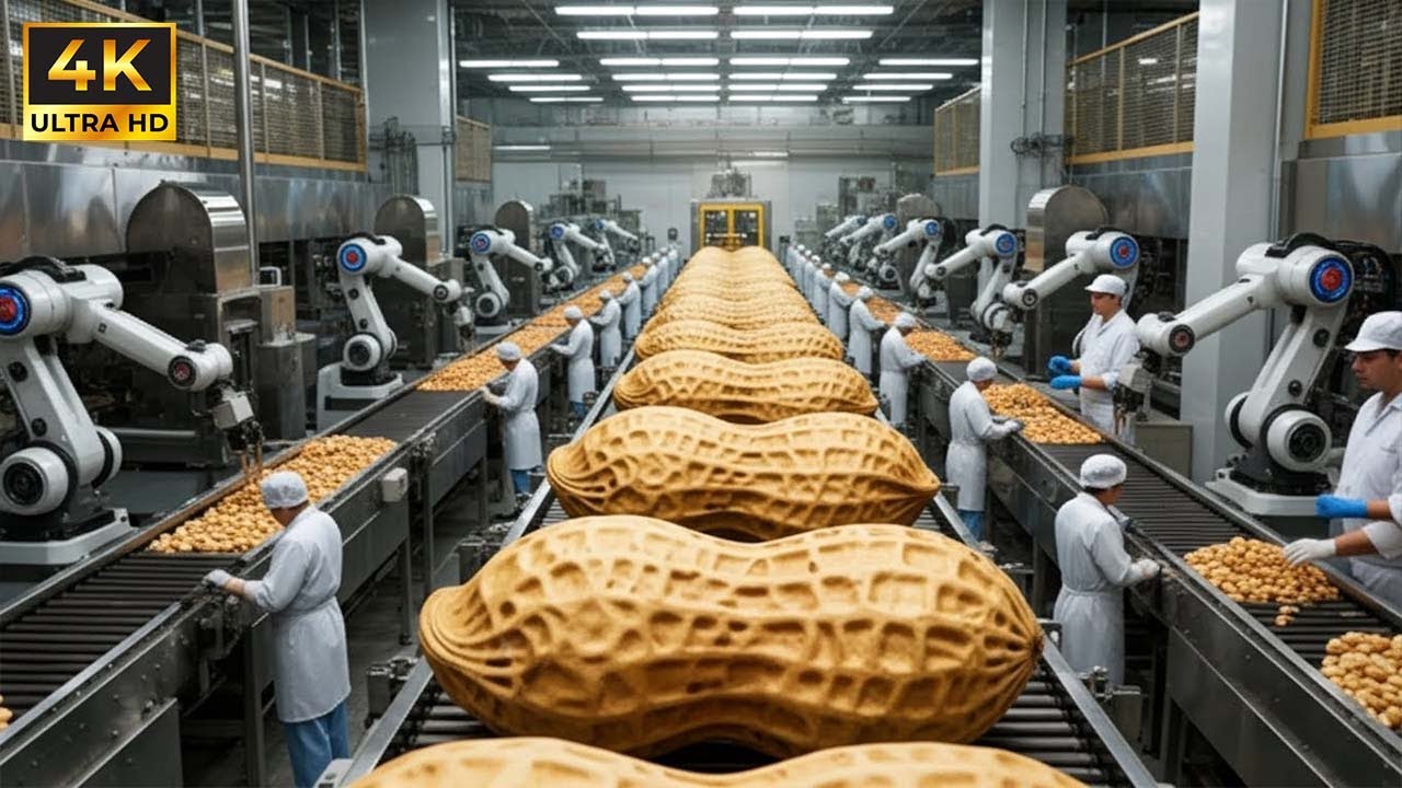 Inside a Modern Peanut Plant: From Raw Peanuts to Roasted Snack Packs ...